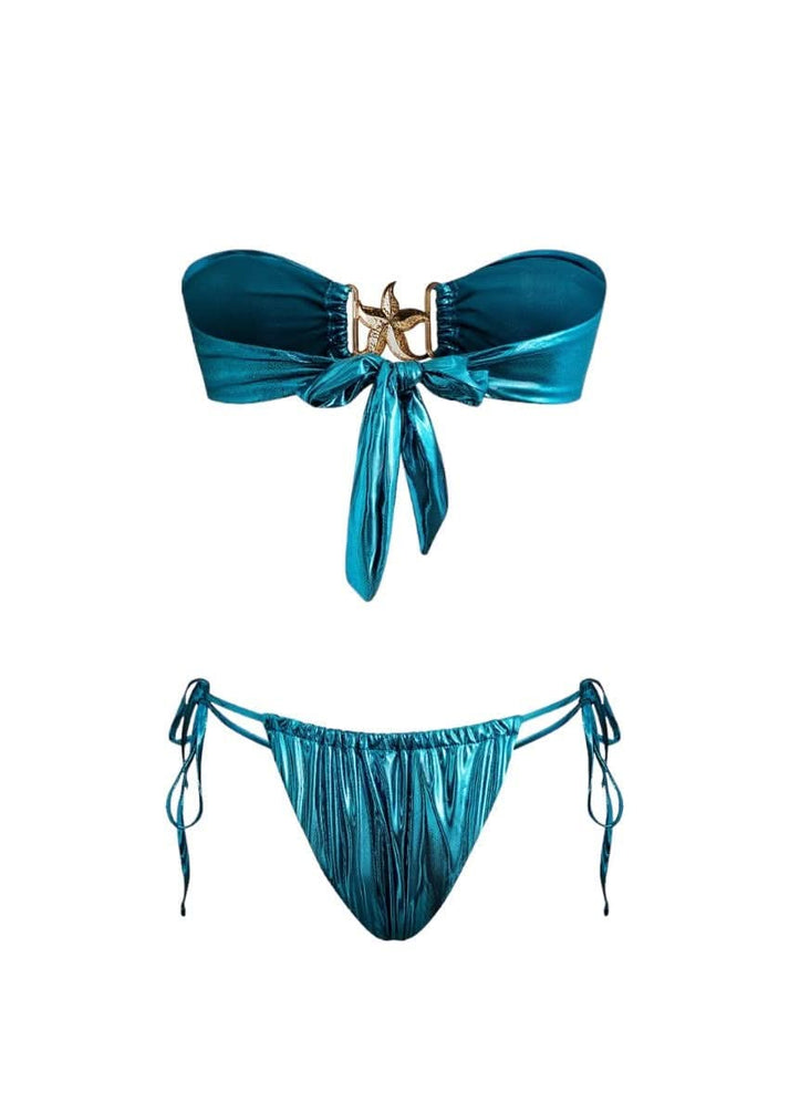 Metallic Bikini – Shimmering Swimwear for Bold Beach Looks | Mabel Love Co