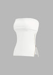 Corset Side Zipper Tube Tops – Stylish & Versatile | Mabel Love Co.