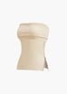 Corset Side Zipper Tube Tops – Stylish & Versatile | Mabel Love Co.